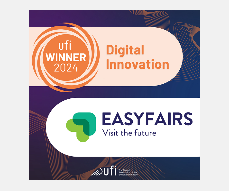 Easyfairs wins the 2024 UFI Digital Innovation Award - Easyfairs